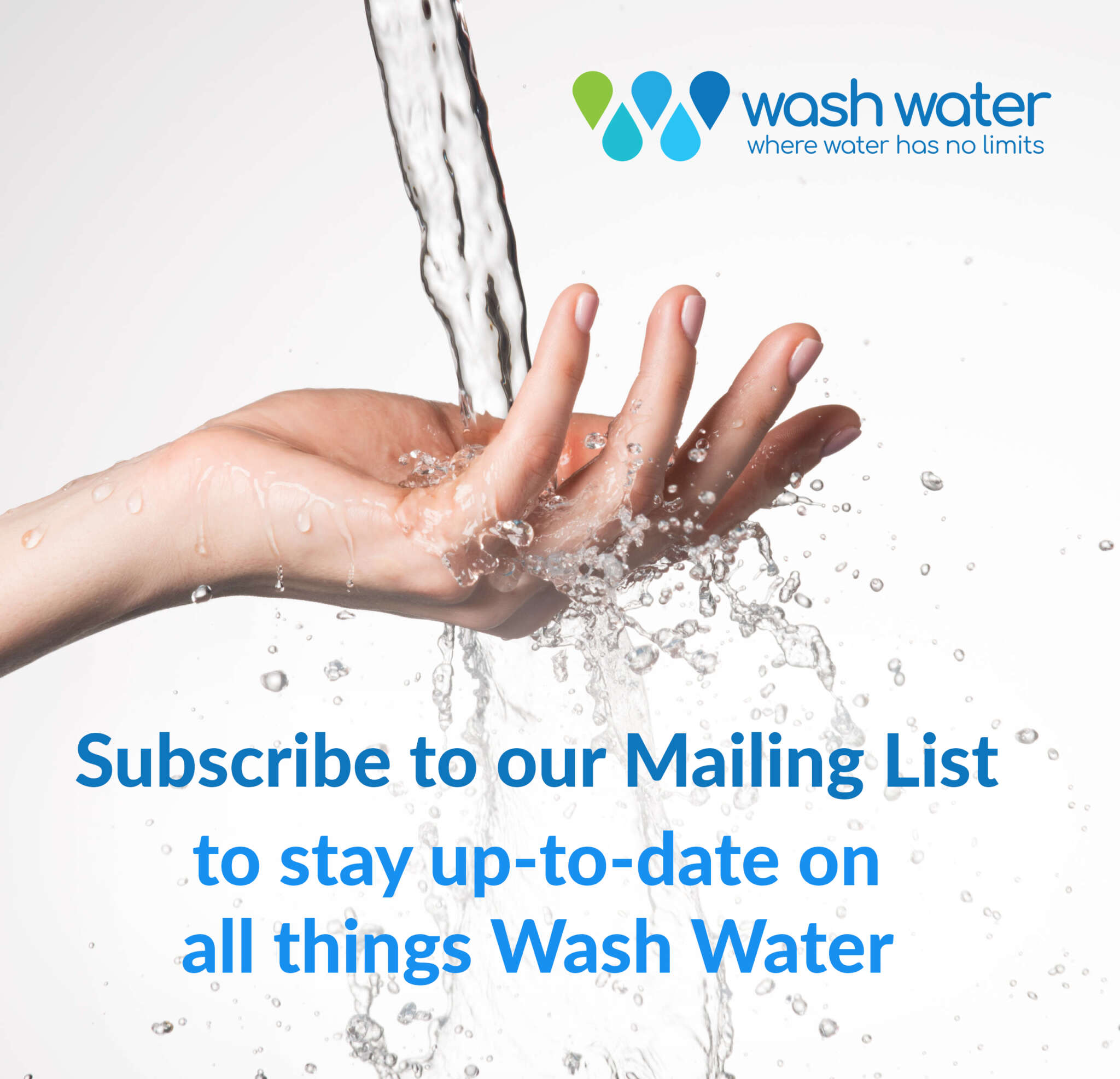 Wash Water – Where Water Has No Limits